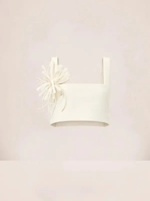 Alexis Egretta Top - Ivory