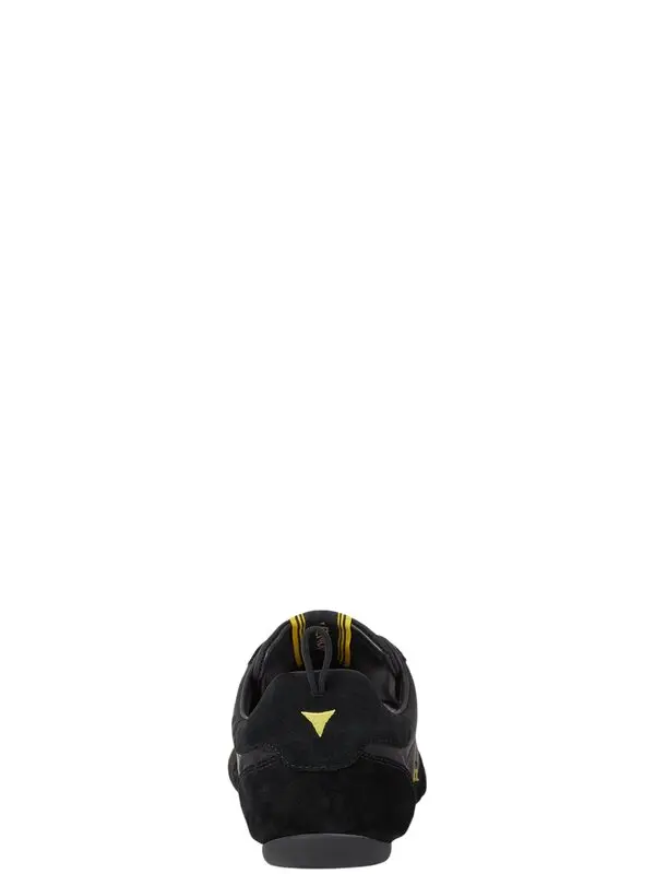 Fendi Wrap Suede And Fabric Low-top Trainers