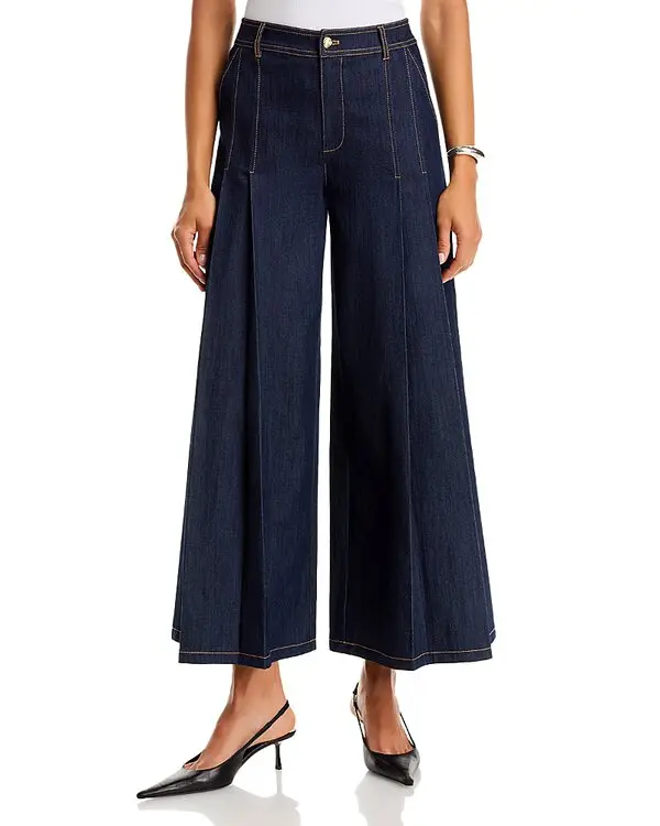Cinq À Sept Winslow High Rise Wide Leg Jeans