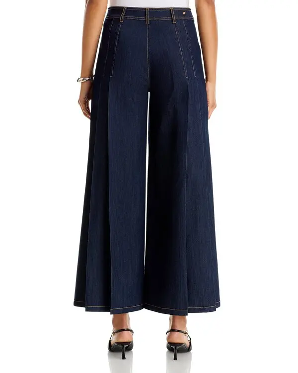 Cinq À Sept Winslow High Rise Wide Leg Jeans