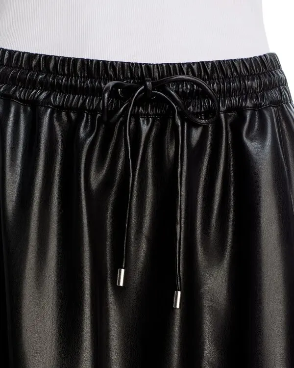 Cinq À Sept Sirani Faux Leather Midi Skirt
