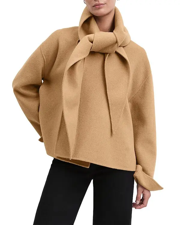 FAVORITE DAUGHTER The Jamie Scarf & Relaxed Coat