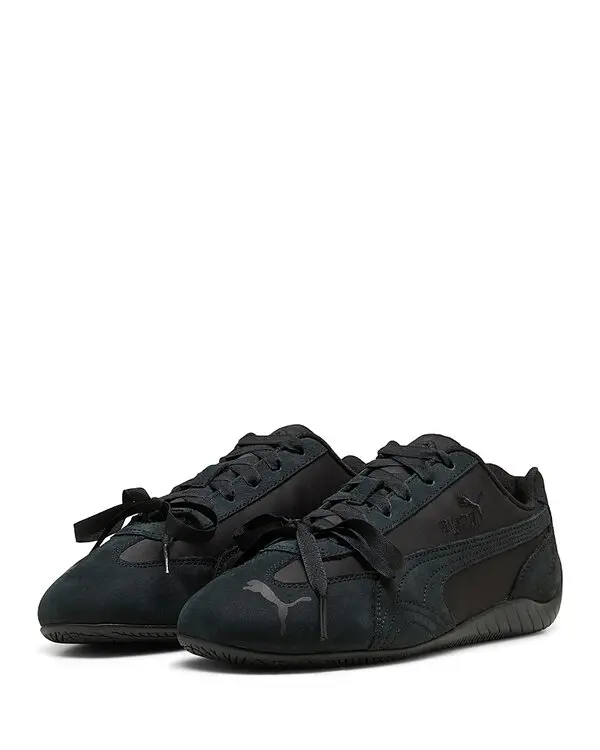 PUMA Speedcat Etoile Leather Embroidered Low Top Sneakers