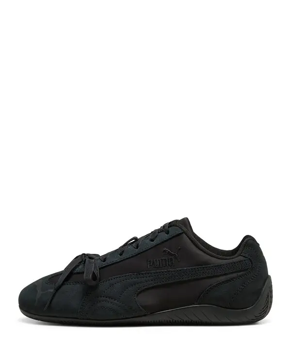 PUMA Speedcat Etoile Leather Embroidered Low Top Sneakers