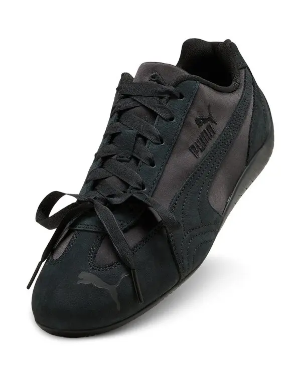 PUMA Speedcat Etoile Leather Embroidered Low Top Sneakers
