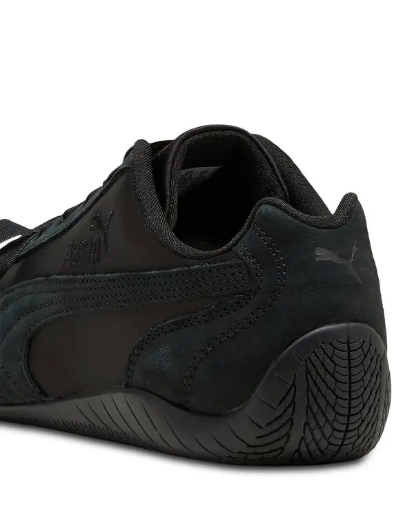 PUMA Speedcat Etoile Leather Embroidered Low Top Sneakers