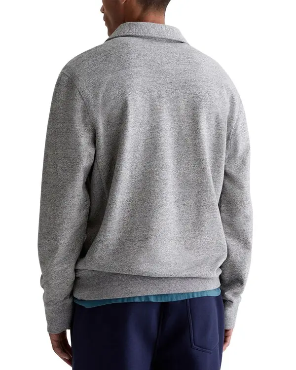 Ag Ethan Cotton Quarter Zip Sweatshirt