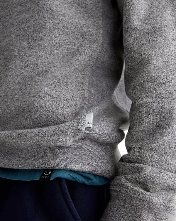 Ag Ethan Cotton Quarter Zip Sweatshirt