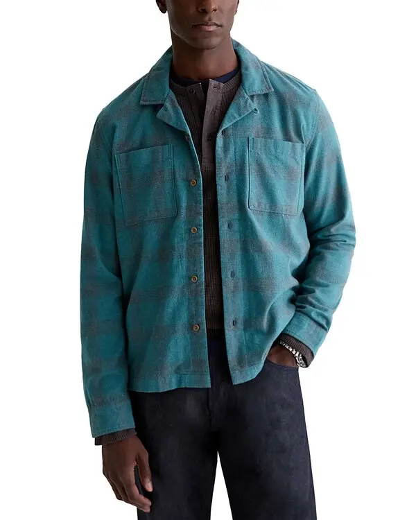 Ag Mason Plaid Cotton Work Shirt