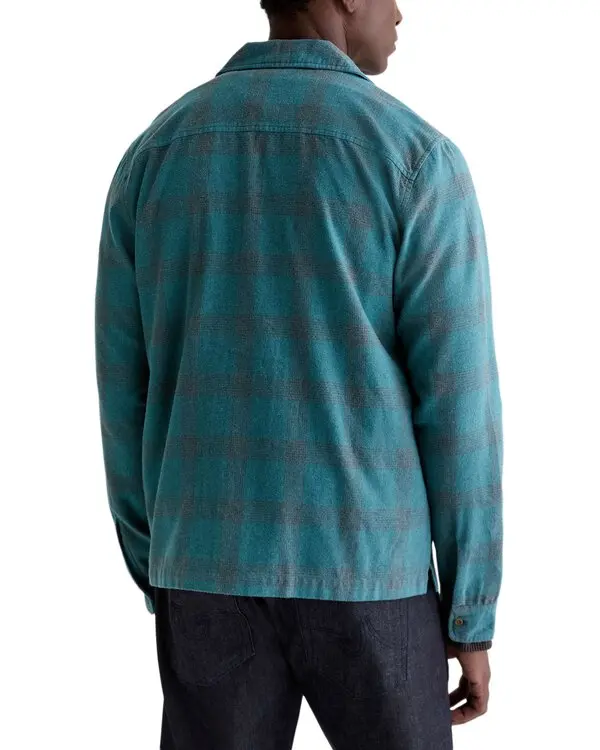 Ag Mason Plaid Cotton Work Shirt