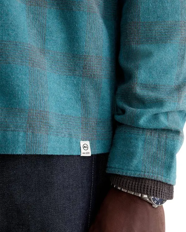 Ag Mason Plaid Cotton Work Shirt