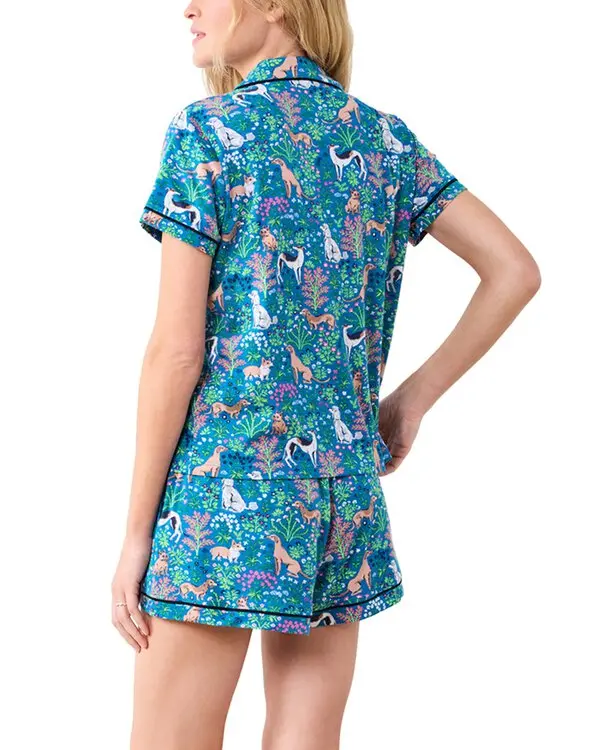PRINTFRESH Must Love Dogs Knit Short Pajama Set