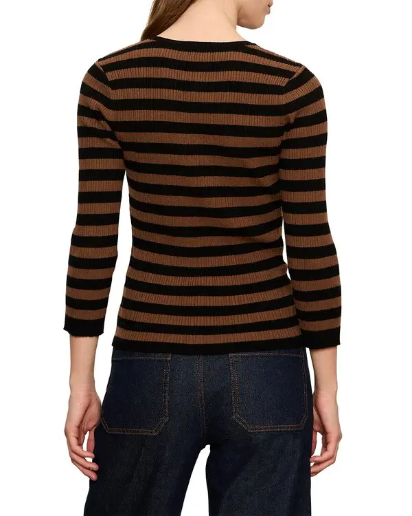 Sanctuary Selena Henley Striped Top