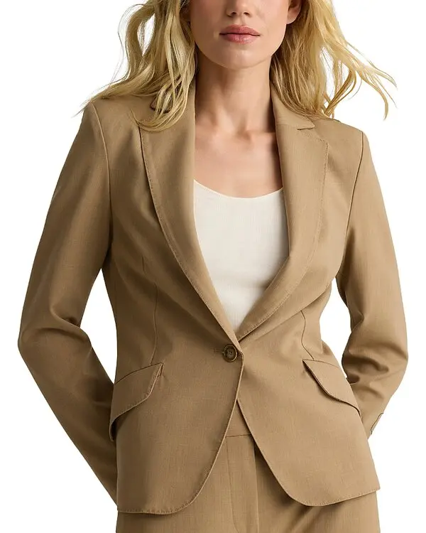 St. John Single Button Blazer