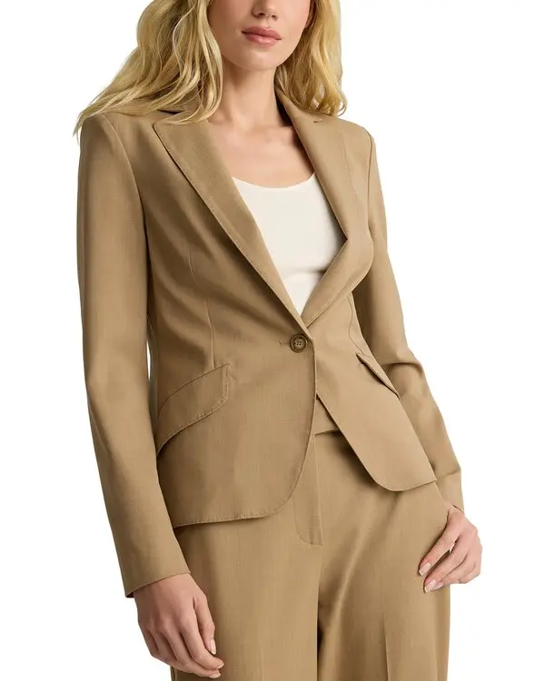 St. John Single Button Blazer