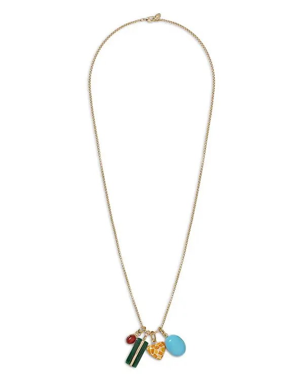 ROXANNE ASSOULIN The Collectibles Charm Pendant Necklace, 28 - Multi