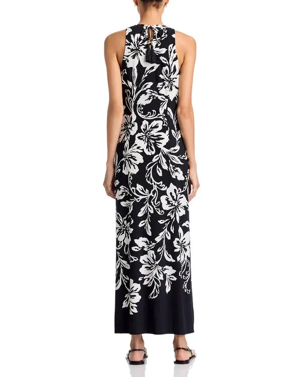 Tommy Bahama Jasmina Botanical Breeze Halter Floral Maxi Dress