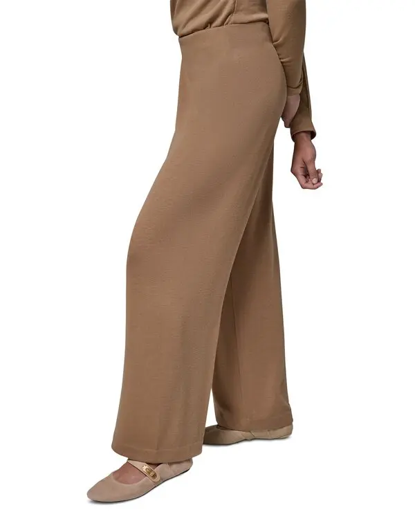 Donna Karan New York Dkny Wide Leg Pull On Pants