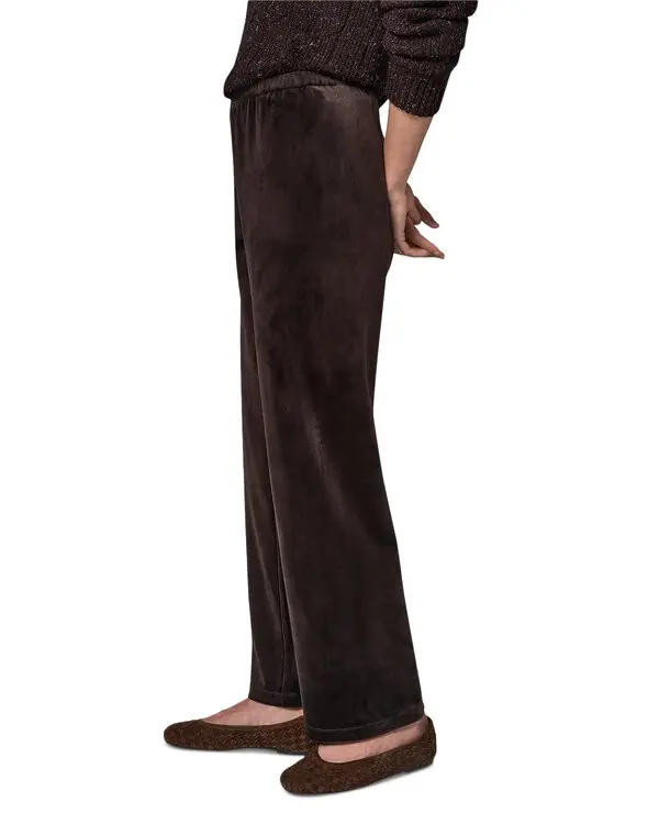 DONNA KARAN WEEKEND Velour Pull On Pants