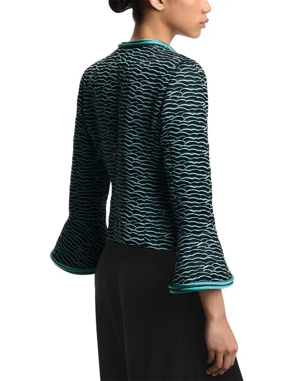 Emporio Armani Wave Jacquard Jacket