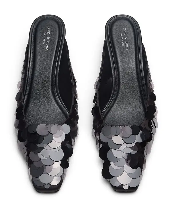Rag & Bone Kai Sequin Mule Pumps