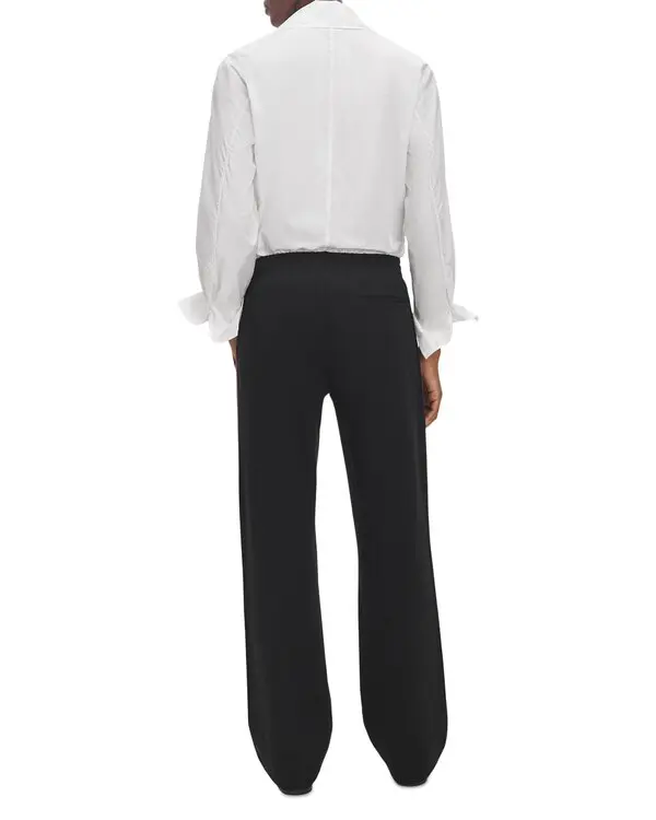 Rag & Bone Irina Ponte Track Pants - Black Multi