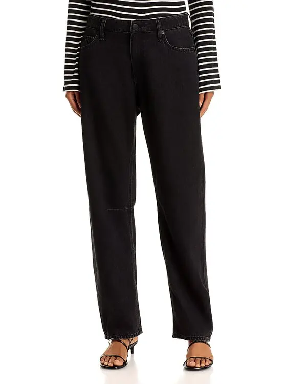 Rag & Bone Ftwt Stevie High Rise Slim Tapered Leg Jeans - Shadow