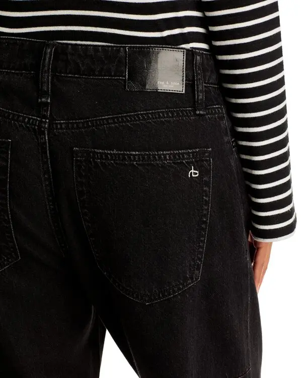 Rag & Bone Ftwt Stevie High Rise Slim Tapered Leg Jeans