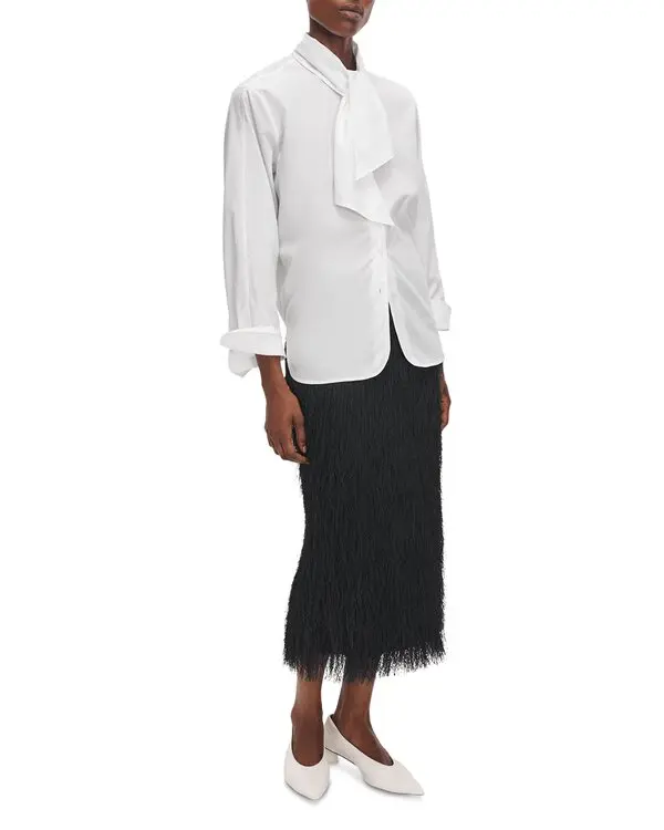 Rag & Bone Amalia Fringe Midi Skirt