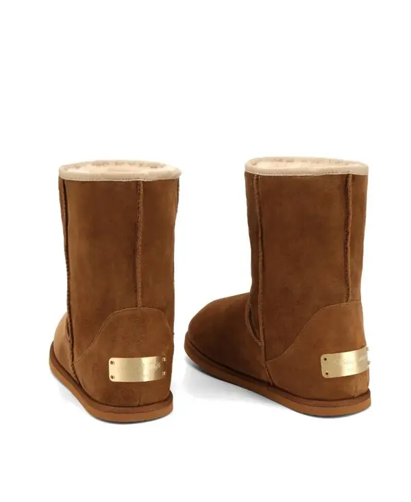 NAKED WOLFE Honour Suede Boots - Tan