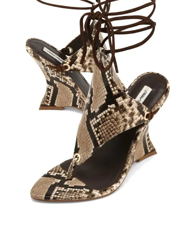 NAKED WOLFE Rampage Leather Heels