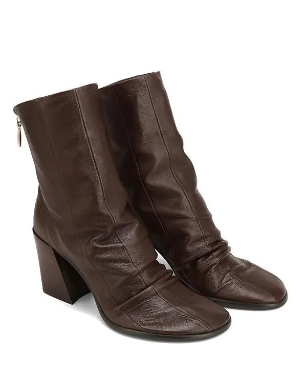NAKED WOLFE Brandy Leather Boots - Pinecone
