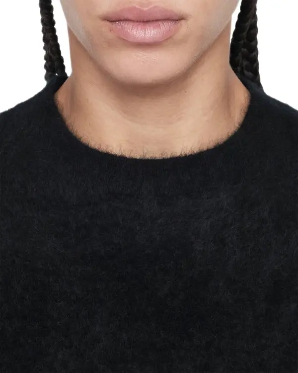 ALLSAINTS Ada Brushed Cashmere Tee - Black