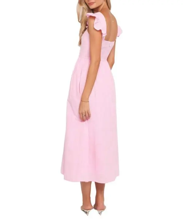 PETAL AND PUP Tiarne Midi Dress