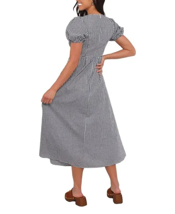 PETAL AND PUP Ilyana Short Sleeve Maxi Dress