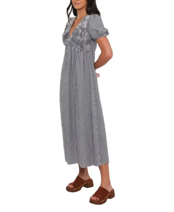 PETAL AND PUP Ilyana Short Sleeve Maxi Dress