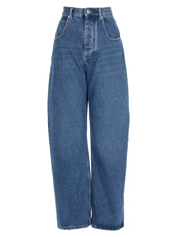 Bottega Veneta Wide-leg Cotton Jeans