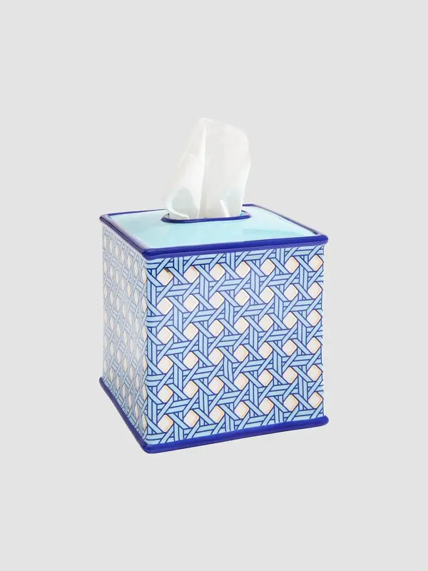 Jonathan Adler Basketweave Tissue Box