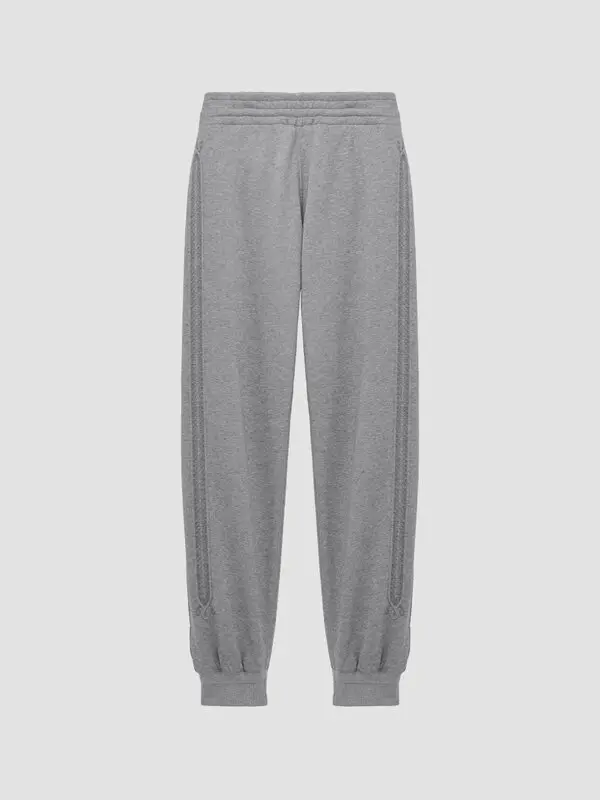 Alexander McQueen Ceremonial Cotton Jogger Sweatpants
