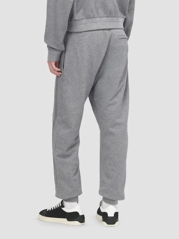 Alexander McQueen Ceremonial Cotton Jogger Sweatpants