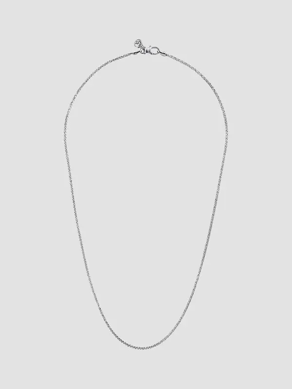 GABRIEL & CO Classic Sterling Wheat Chain Necklace/1.9mm
