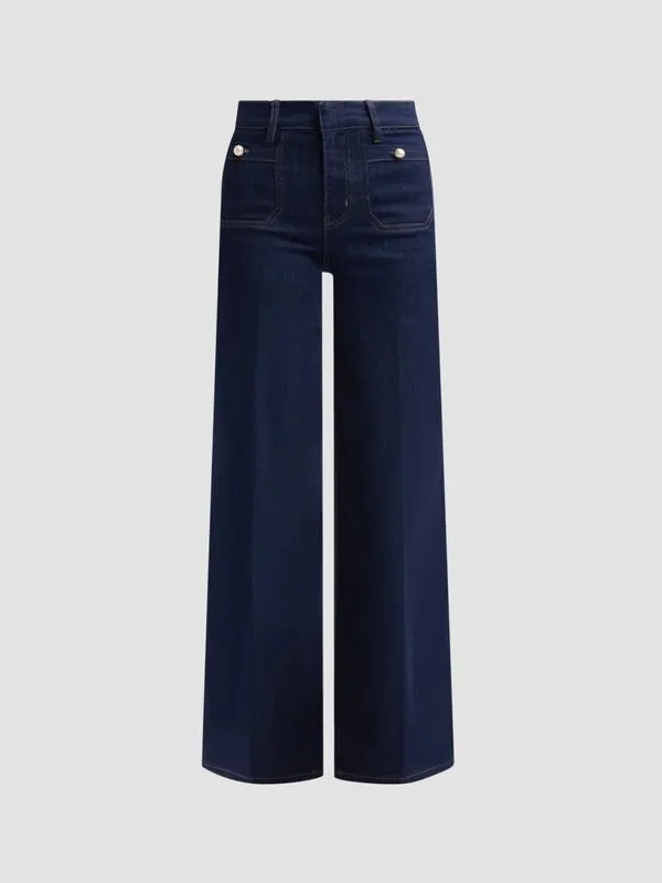 FRAME The Pearl Slim Palazzo Jeans