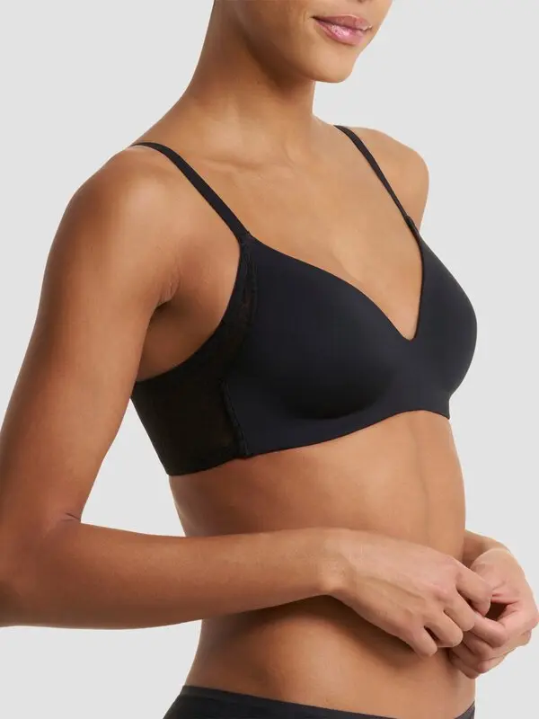 Natori Pretty Smooth Wireless T-shirt Bra - Black