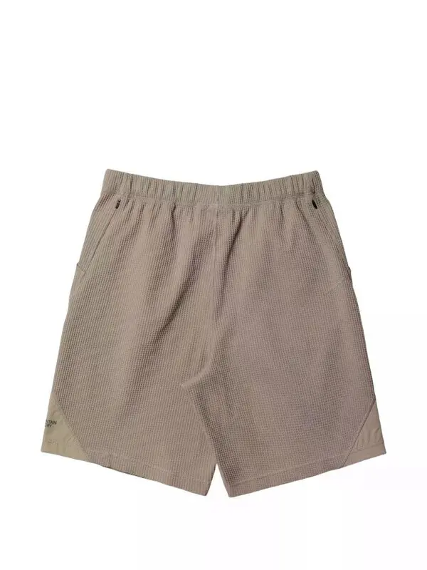PURPLE MOUNTAIN OBSERVATOR Logo-print Track Shorts