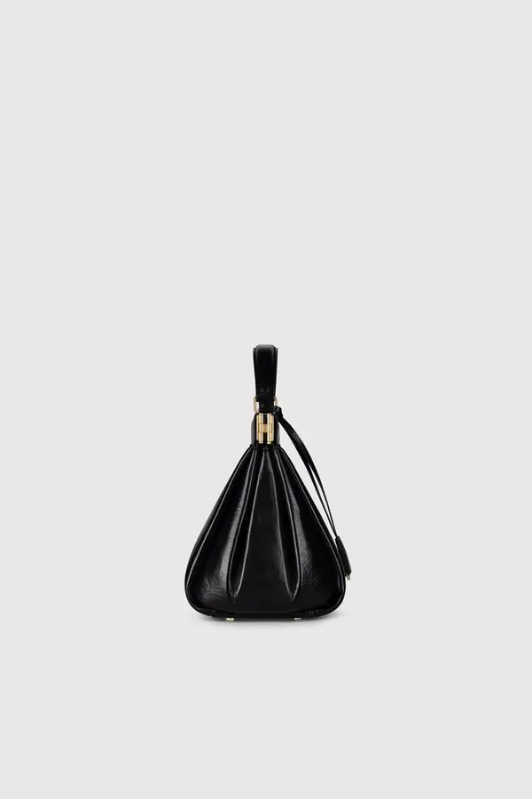 Victoria Beckham Sloane Frame Bag 28 Distressed Leather