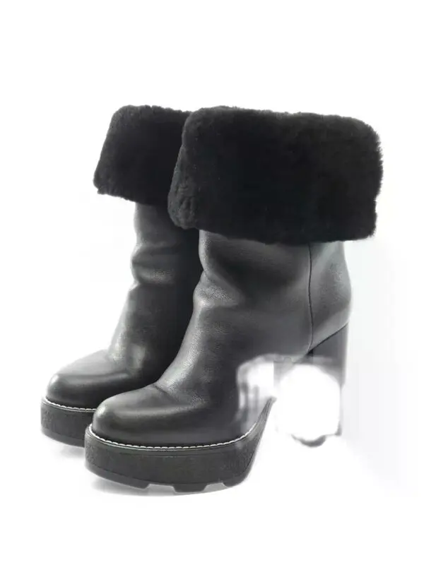 LOUIS VUITTON 2022 Beaubourg Line Ankle Boots