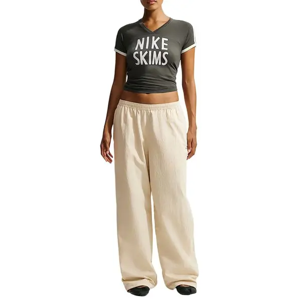 Nike X Skims Crunchy Nylon Wide-leg Pants