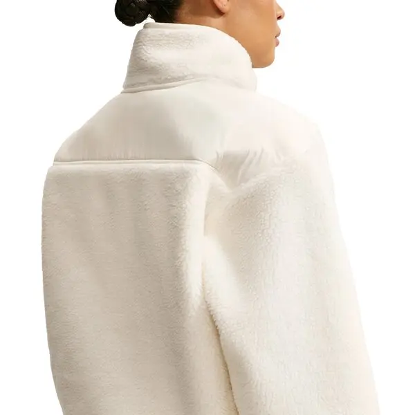 Nike X Skims Sherpa Oversized 3/4-zip Jacket