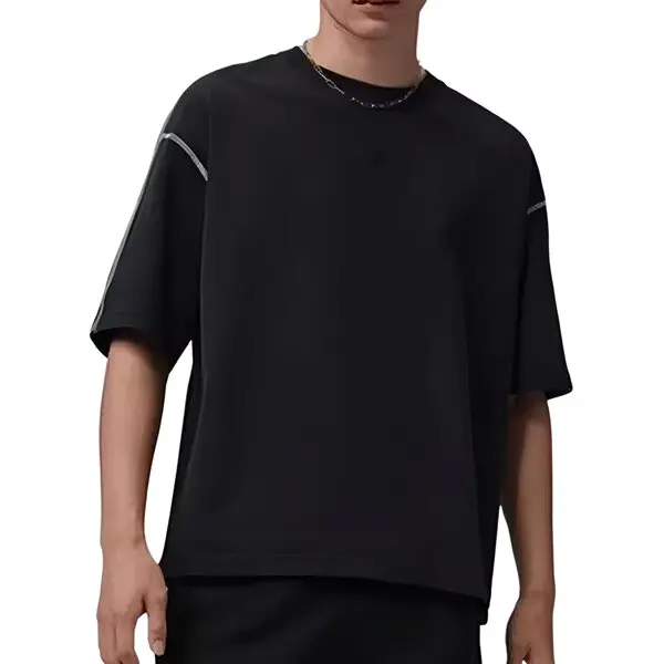 JORDAN Flight Heavyweight Short-sleeve Top 'black Sail