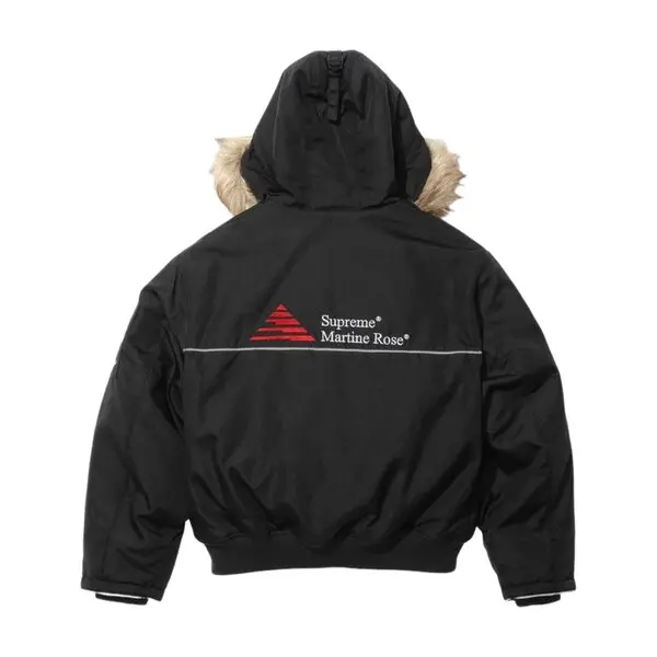 Supreme Fw26 X Martine Rose Lined Cordura Hooded Jacket